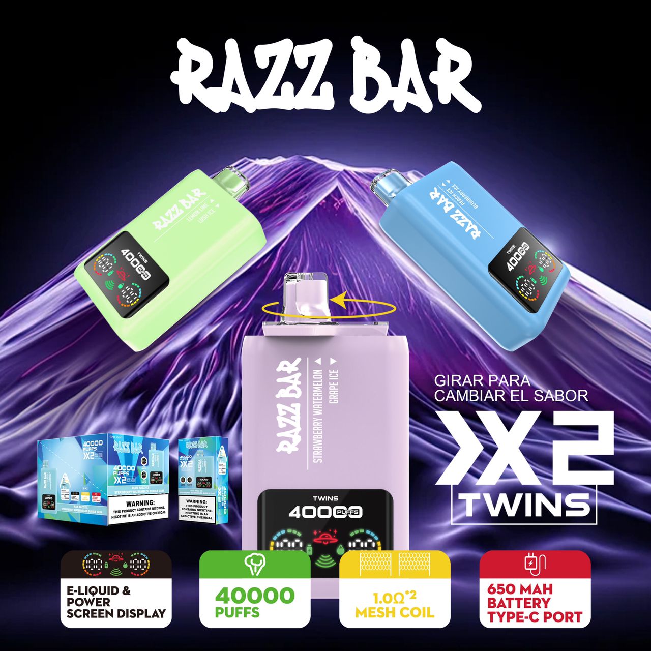 RAZZ BAR 40000