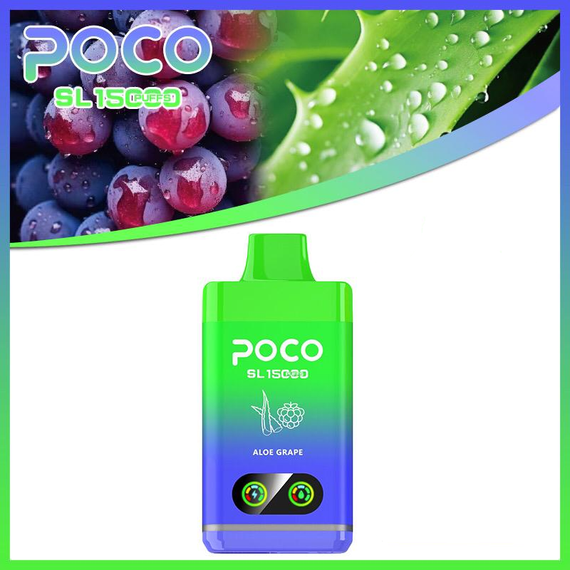 POCO SL15000 Vape - 15K Puffs Rechargeable, Fast EU Delivery – HHCanna.com